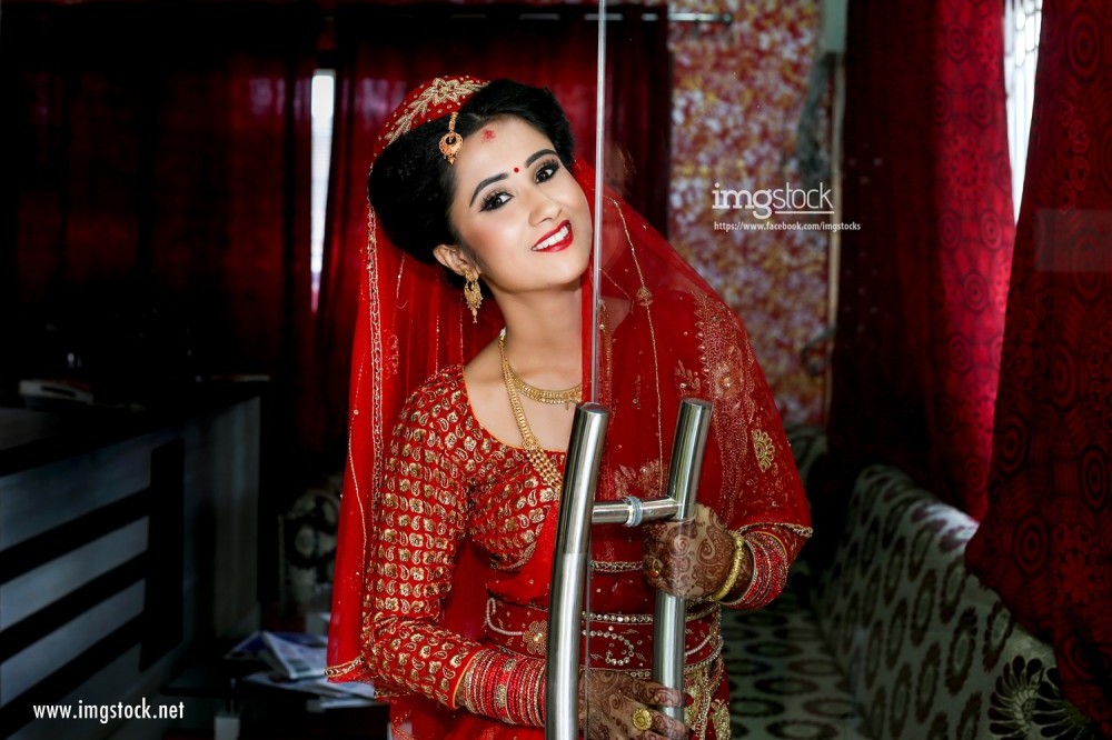 Divya Raut bridal photoshoot by ImgStock, Biratnagar